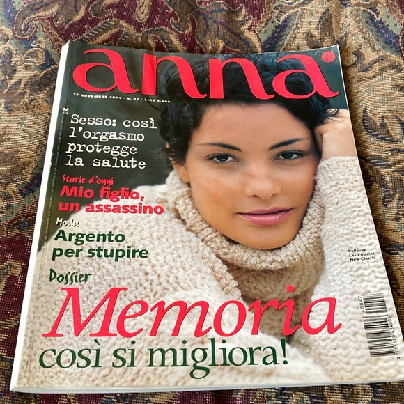 Vogue | Other | Vintage Anna Italian Magazine 994 | Poshmark